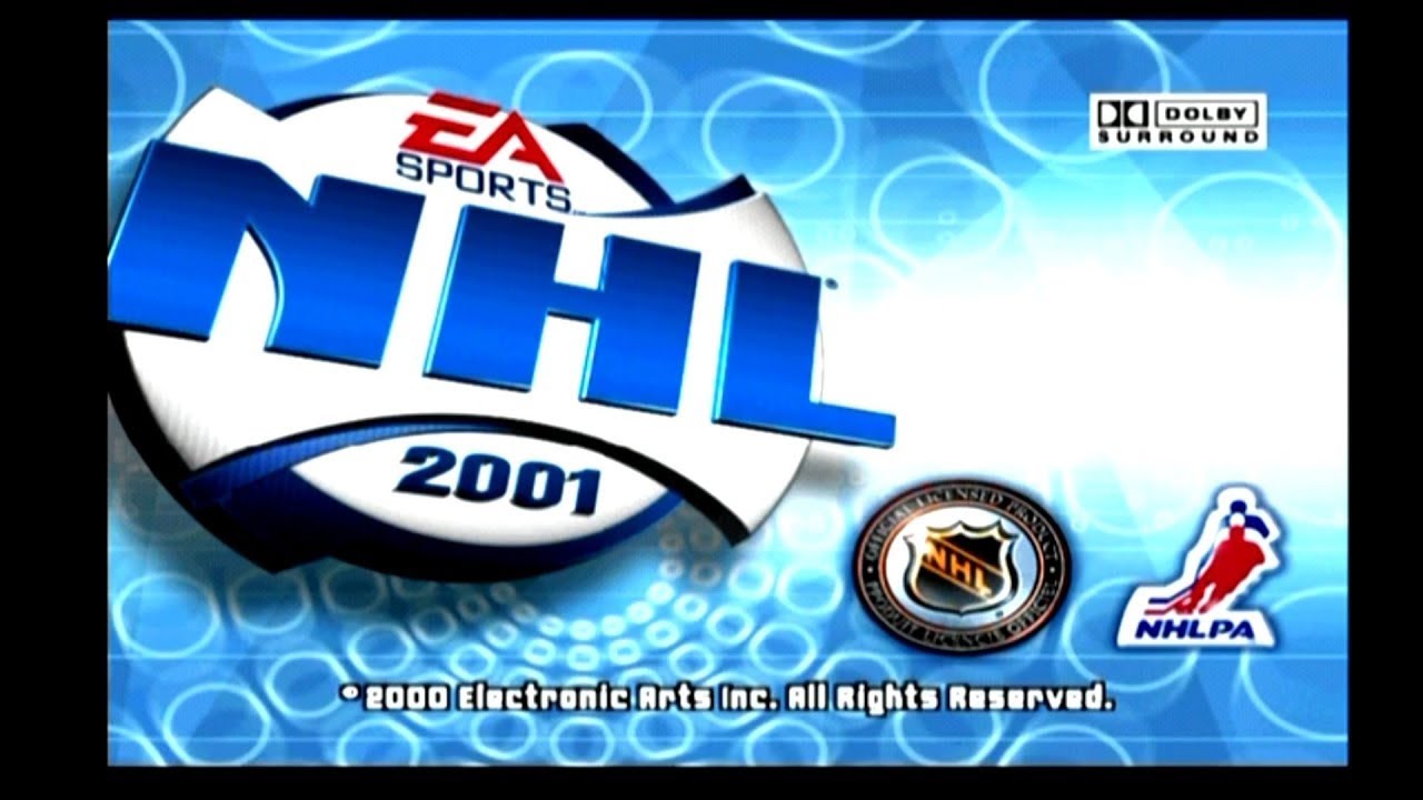 nhl 2001 psx (1-3 games) - YouTube