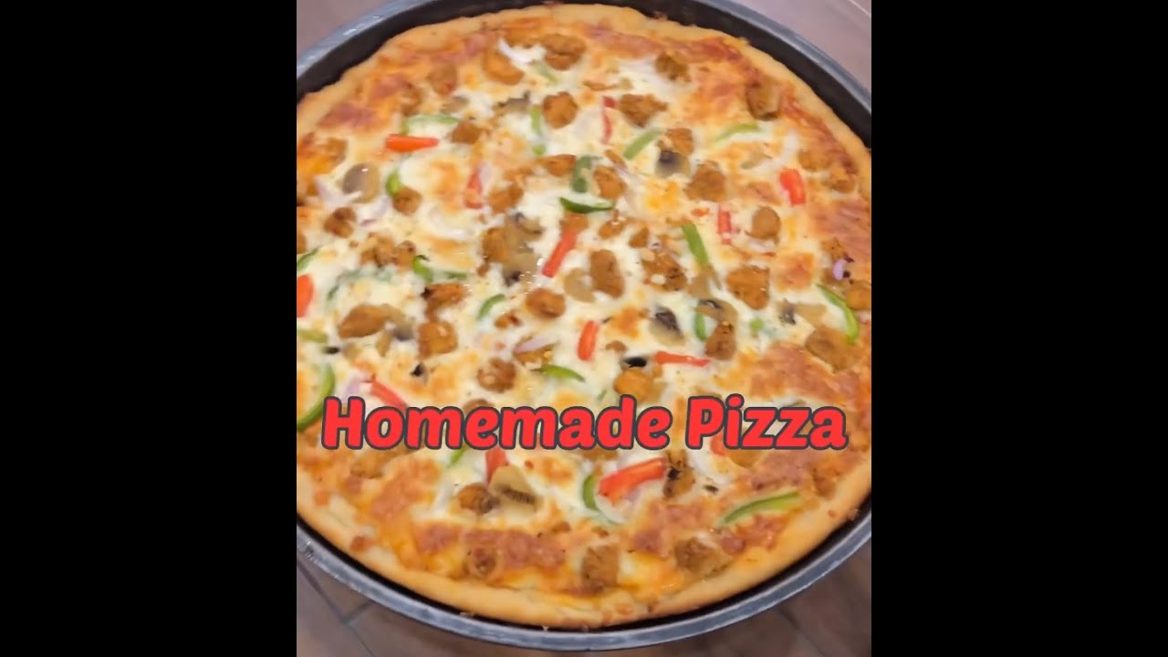 Homemade Pizza | Restaurant Style Pizza at Home | ArsLan Baig - YouTube