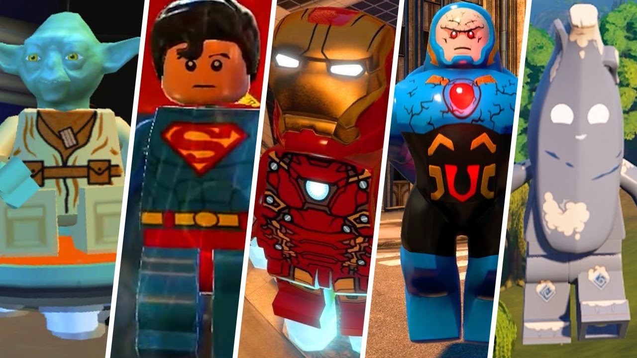 Flight Evolution (Flying Characters) in LEGO Videogames (2005 - 2023 ...