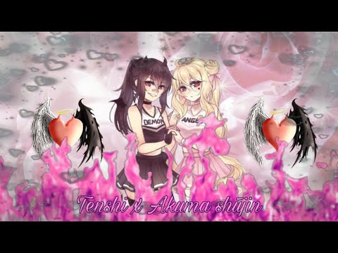 Tenshi x Akuma shūjin: version Tomodachi jour 1 yuri Gacha Club vf ...