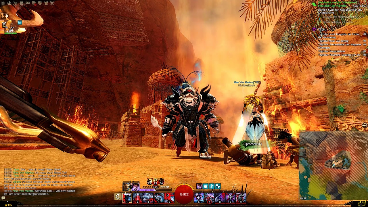 Guild Wars 2 Path of Fire ( PoF ) erste Instanz deutsch german - YouTube