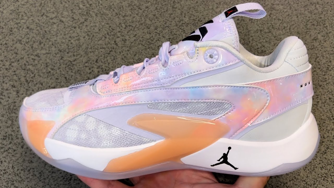 Jordan Luka 2 Nebula Purple Basketball Shoes - YouTube