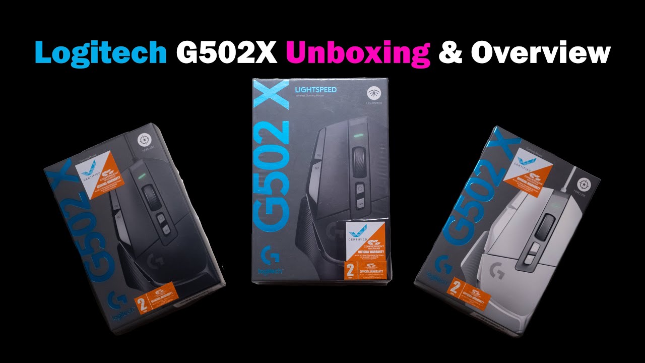 G502X Unboxing & Overview - YouTube