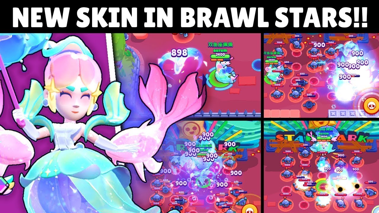 NEW SKIN "PIPER FISH" ADDED TO BRAWL STARS | THE WAY OF THE CHINESE 17 ...