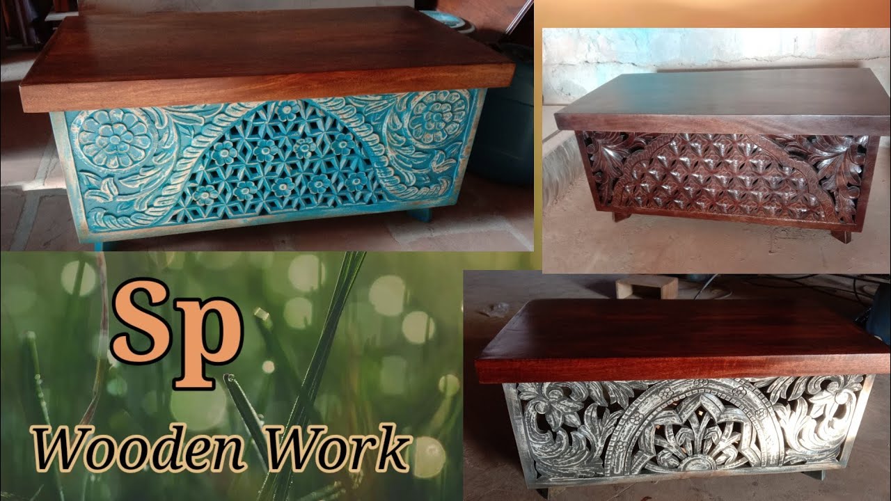 #Mango Wood 🪵 Old Item# Box# Sp Woodan Work - YouTube