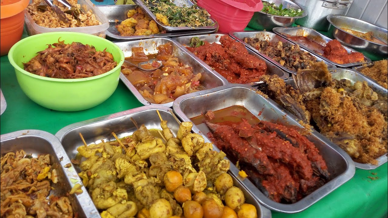 Lauk Pauk Terenak. Nasi Pecel. Bebas Pilih Lauk. #nasipecel #nasicampur ...