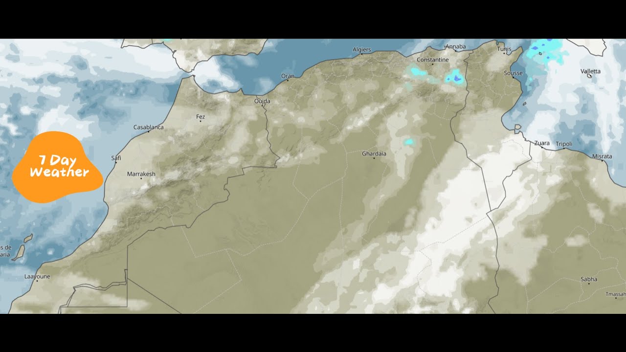 Weather Forecast In Algeria | May 15, 2025 | Heavy Rain And Storms ...