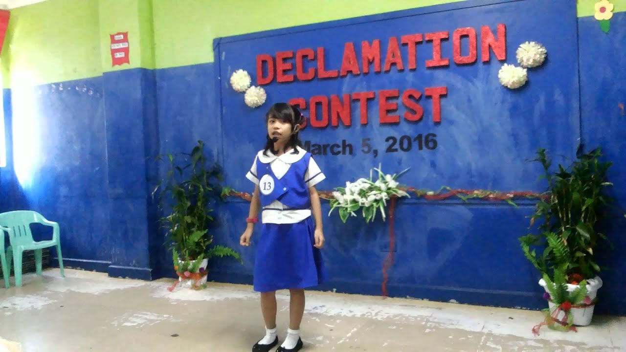 Promised Land Declamation - YouTube