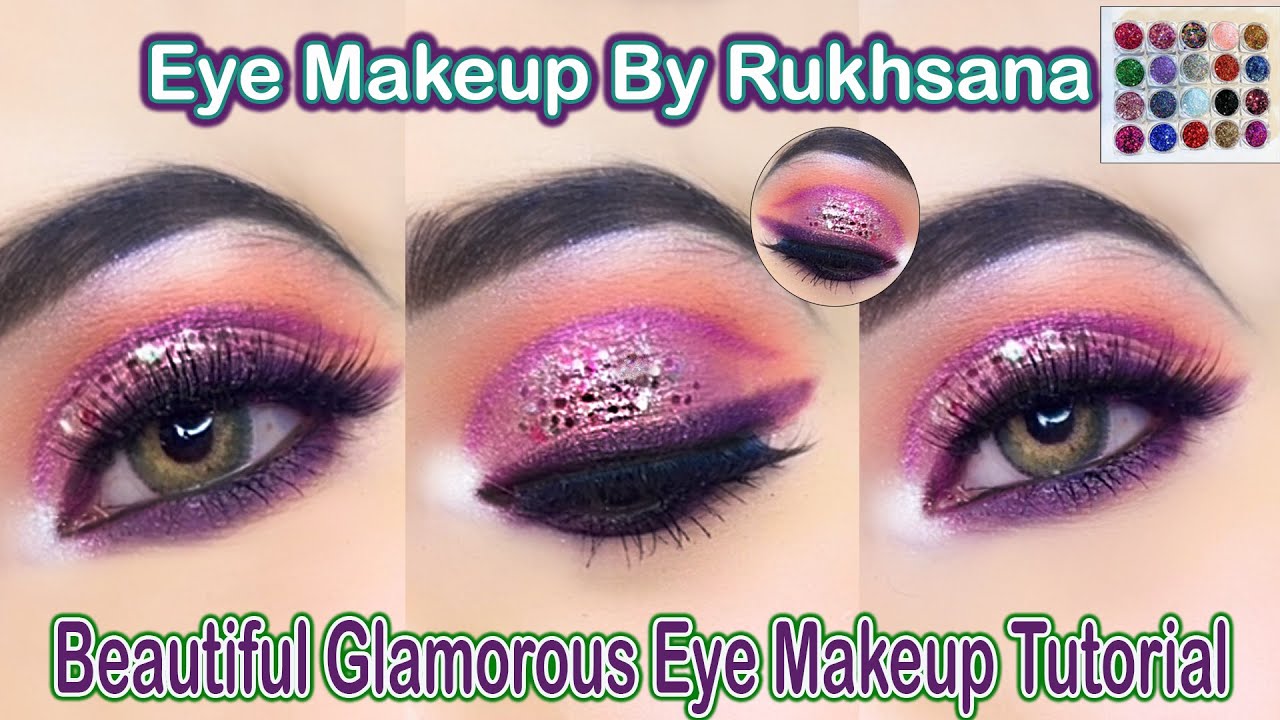 Step-by-Step Guide to Beautiful Glittery Double Crease Eyes! 💫👁 ...
