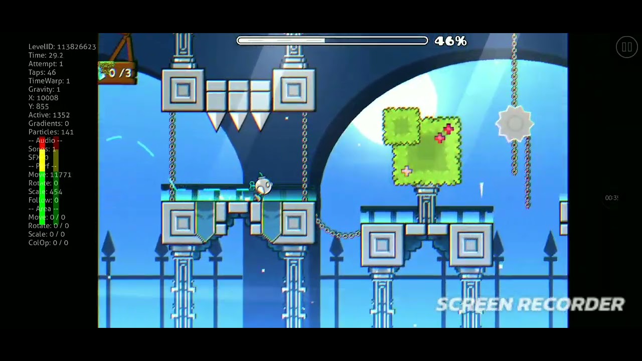 Castle in the sky,100%, by"iiyunx18ii"| Geometry Dash - YouTube