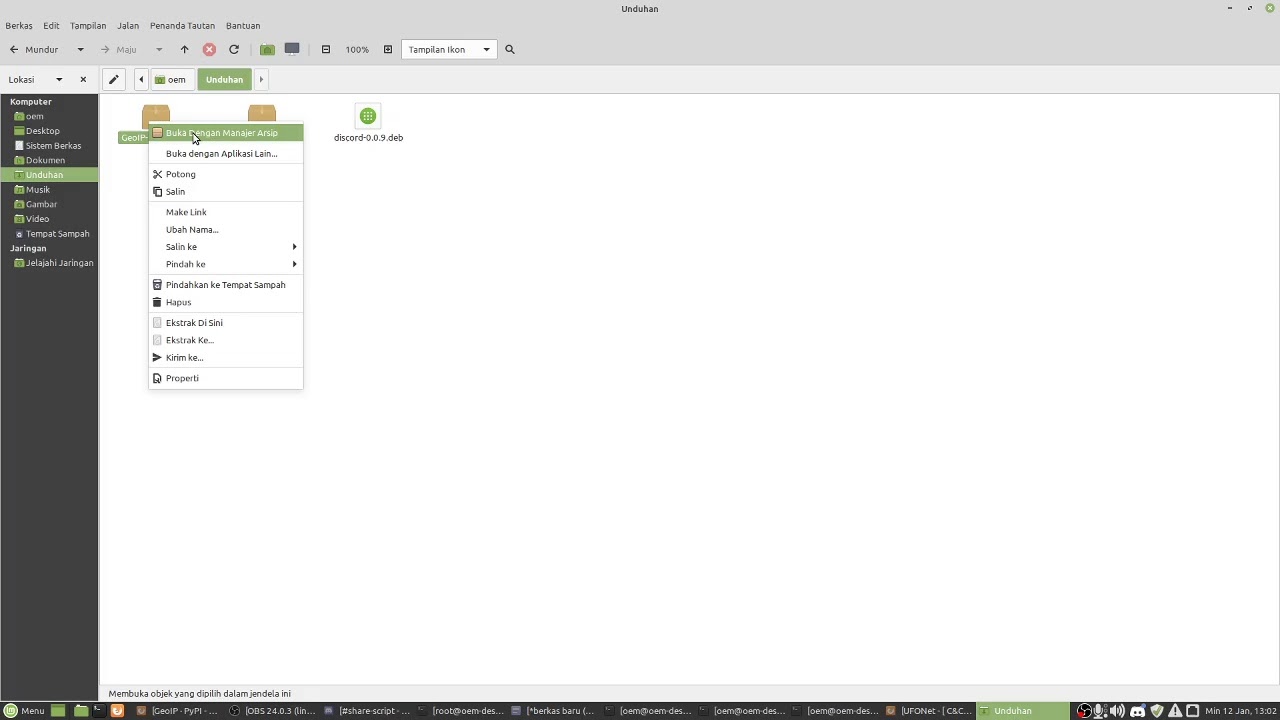 Belajar Hack Linux Mint - YouTube