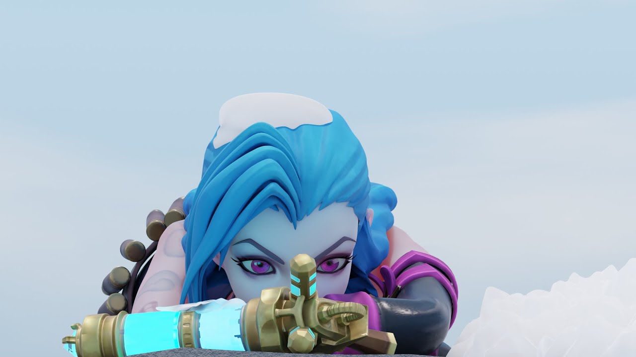 Jinx was here (My first Blender Animation) - YouTube