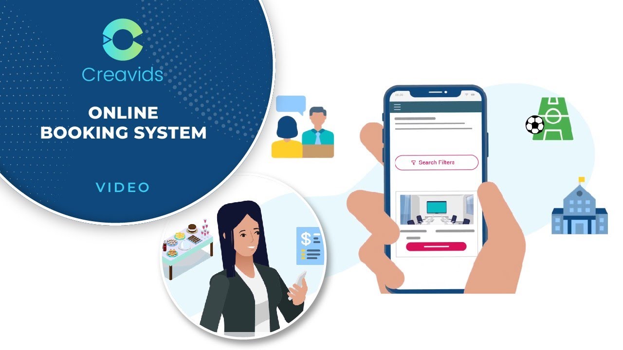 Online Booking System Video | Mobile App Explainer Video for Online ...