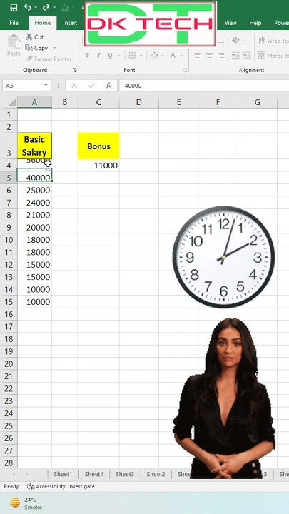 Excel interview questions|| conditional formatting| excel magic tricks #shorts #youtubeshorts ...