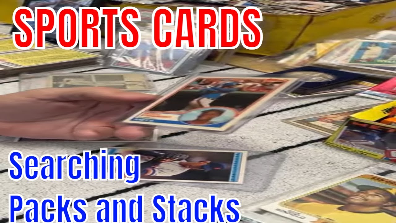 Opening vintage, sports card packs Las Vegas LIVE Stream - - YouTube