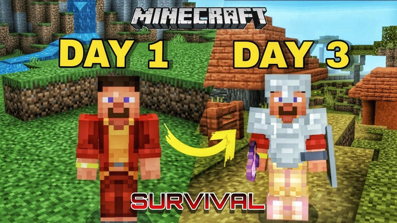 How to Start a Minecraft Survival World the Right Way! - YouTube