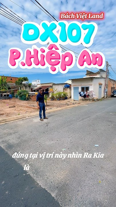 Đất mặt tiền DX 107 P.Hiệp An , Thủ Dầu Một , Bình Dương , sau trường QT. 5x25m thổ cư 60m2 ...