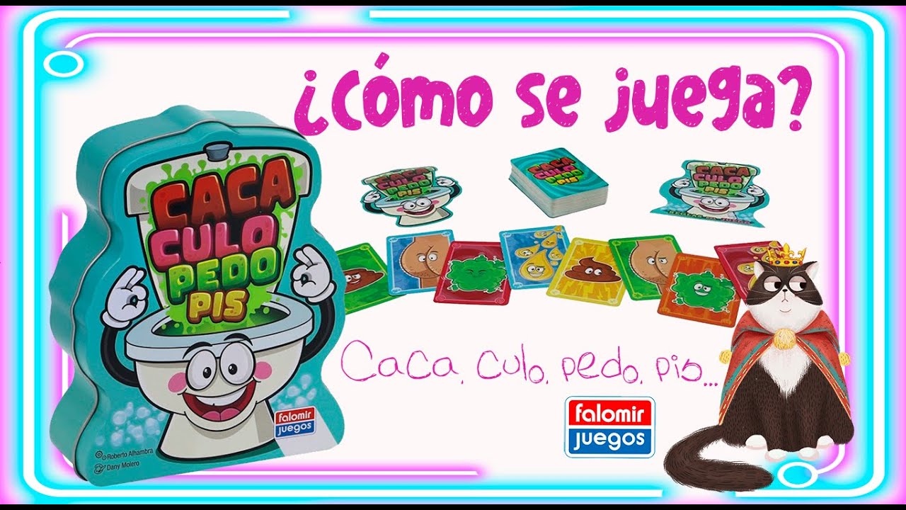 CACA CULO PEDO PIS ¿Cómo se juega? 🔴🔵FALOMIR JUEGOS🔴🔵 APRENDE A JUGAR 💩 ...