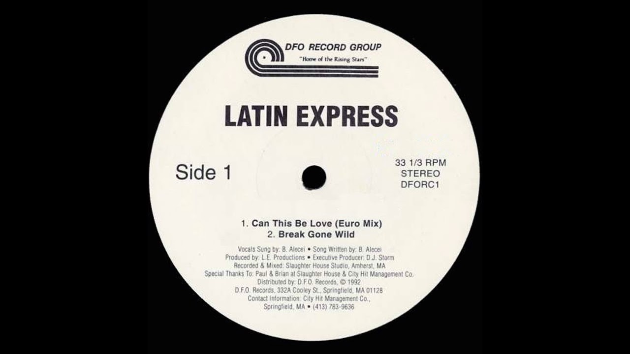 Latin Express ‎– Can This Be Love 12" FULL - YouTube