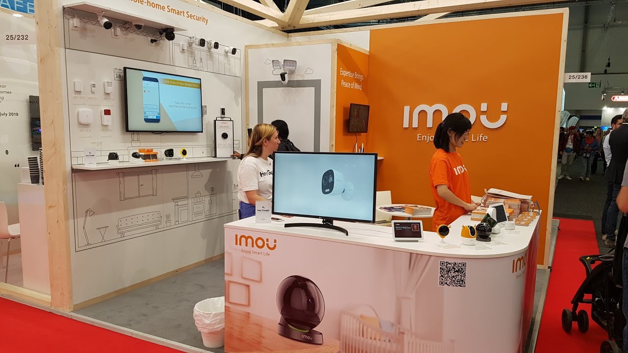 IMOU CCTV Security Camera Tour at the IFA | Latest Security Cameras ...