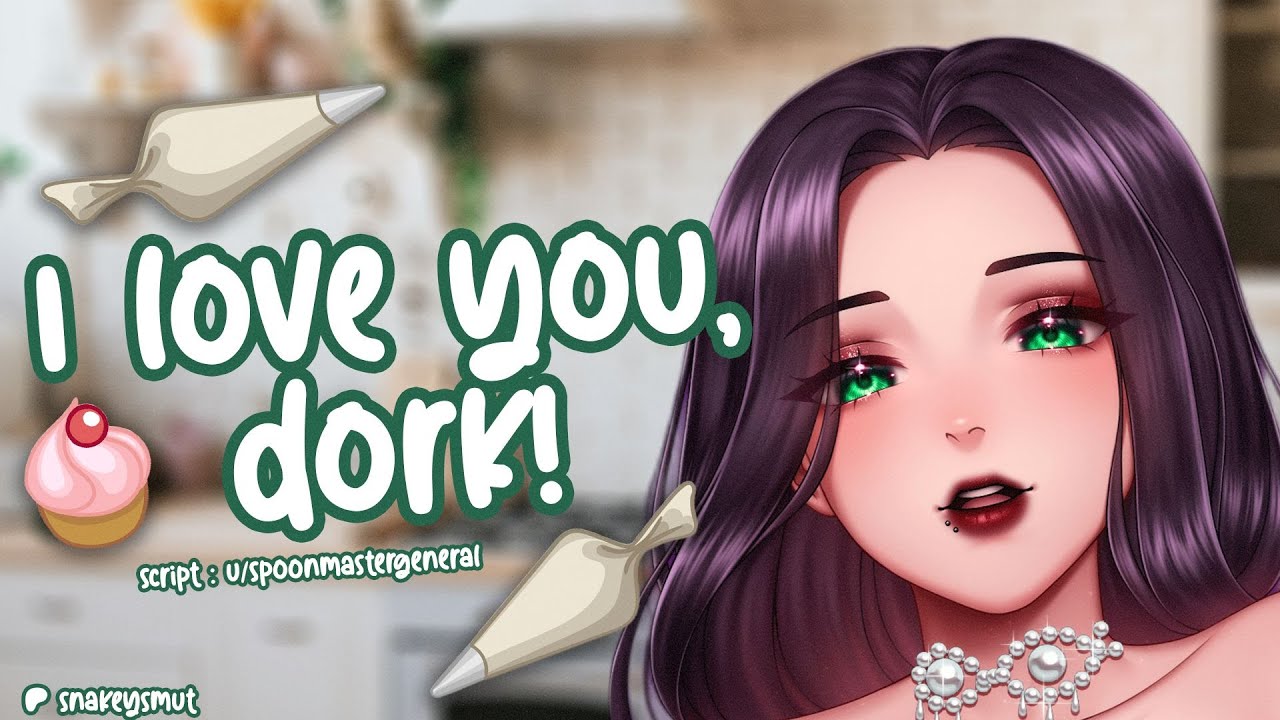 "I Love You, You Dork." Tsundere GF Makes You A Birthday Cake | ASMR ...