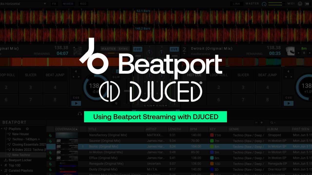 Beatport Streaming x @djucedsoftware Integration Walkthrough - YouTube