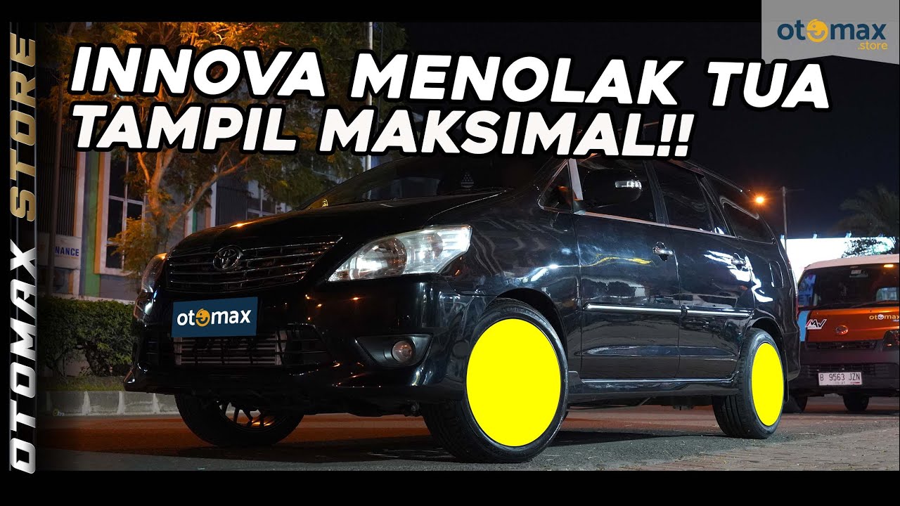 Modifikasi Innova Barong, Makin Sporty Pakai Velg Work 100% Original ...