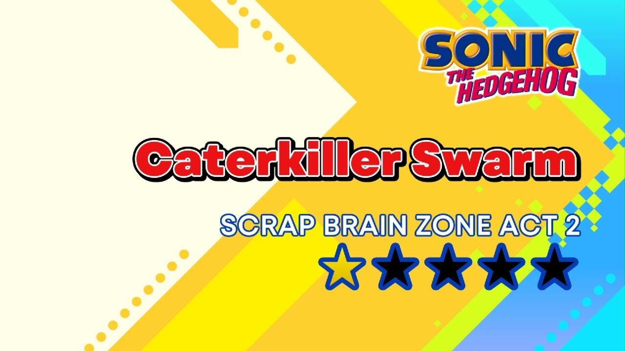 Sonic Origins | Sonic 1 S-Rank Missions | Caterkiller Swarm - YouTube