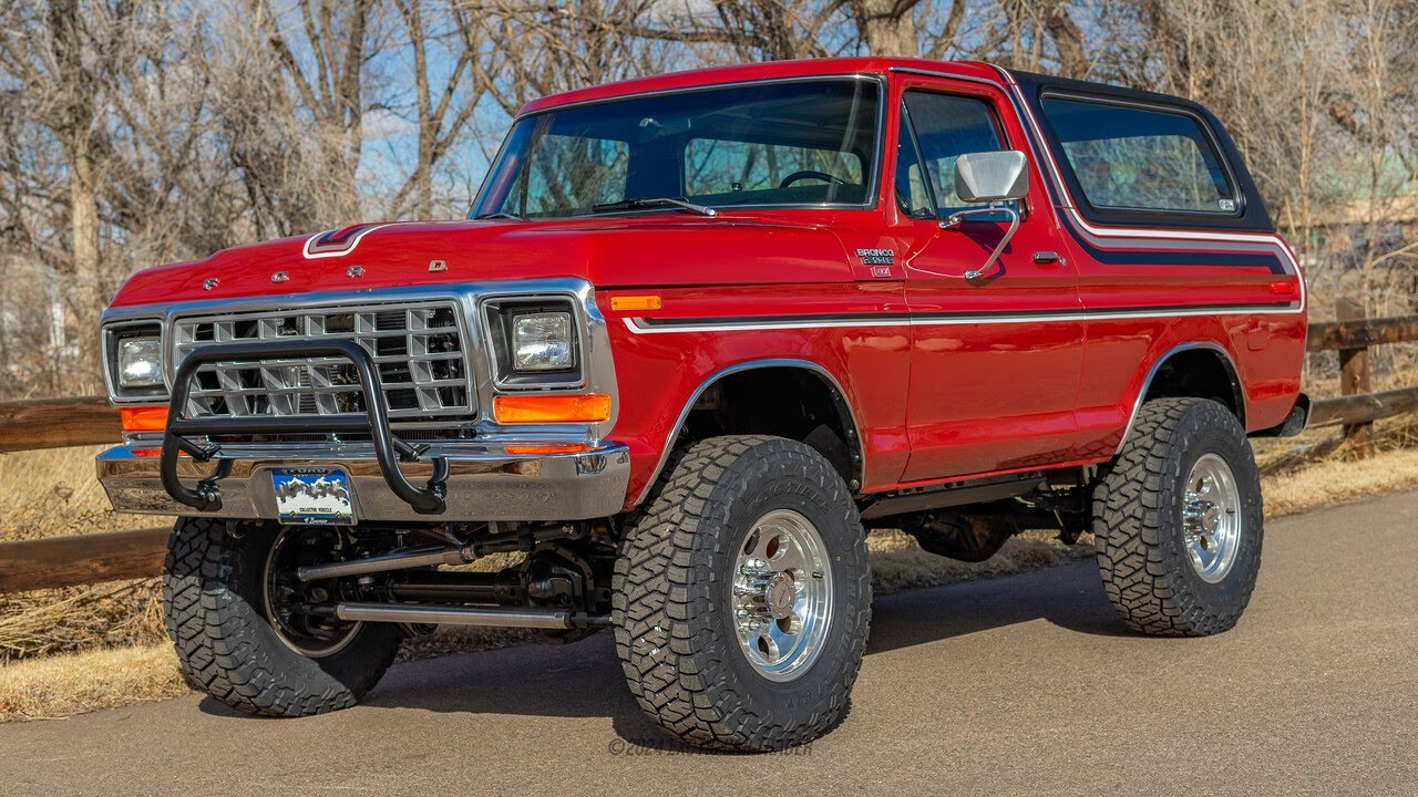 1979 Ford Bronco Restomod 7.3L V8 Walk-around Video - YouTube
