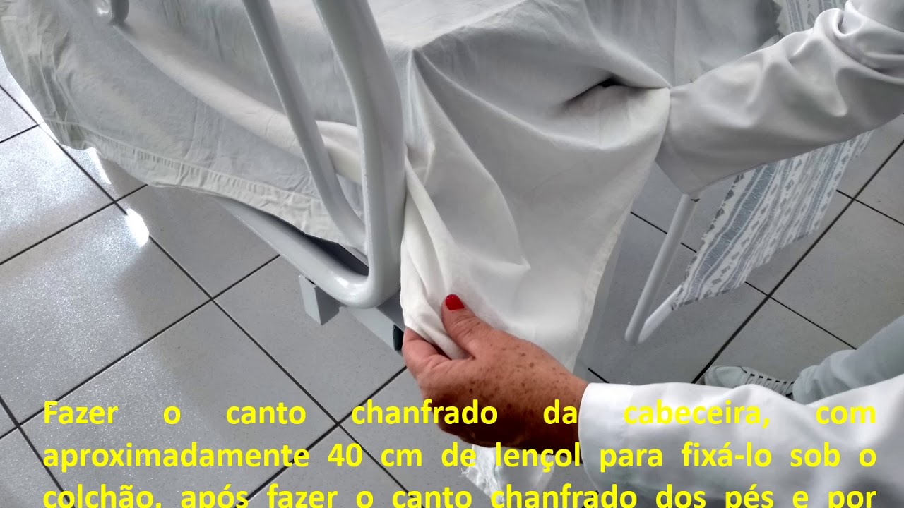 Técnica de Preparo de Cama Aberta - YouTube
