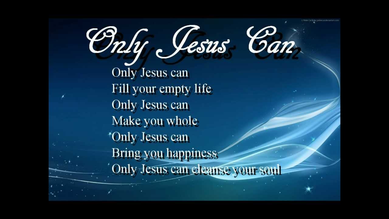 Only Jesus Can- Rebecca Rajan - YouTube