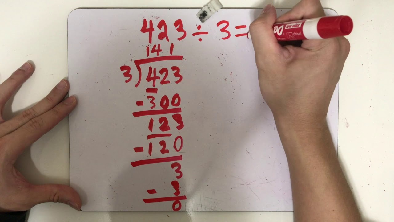 Long Division Example YouTube Long Division Example YouTube