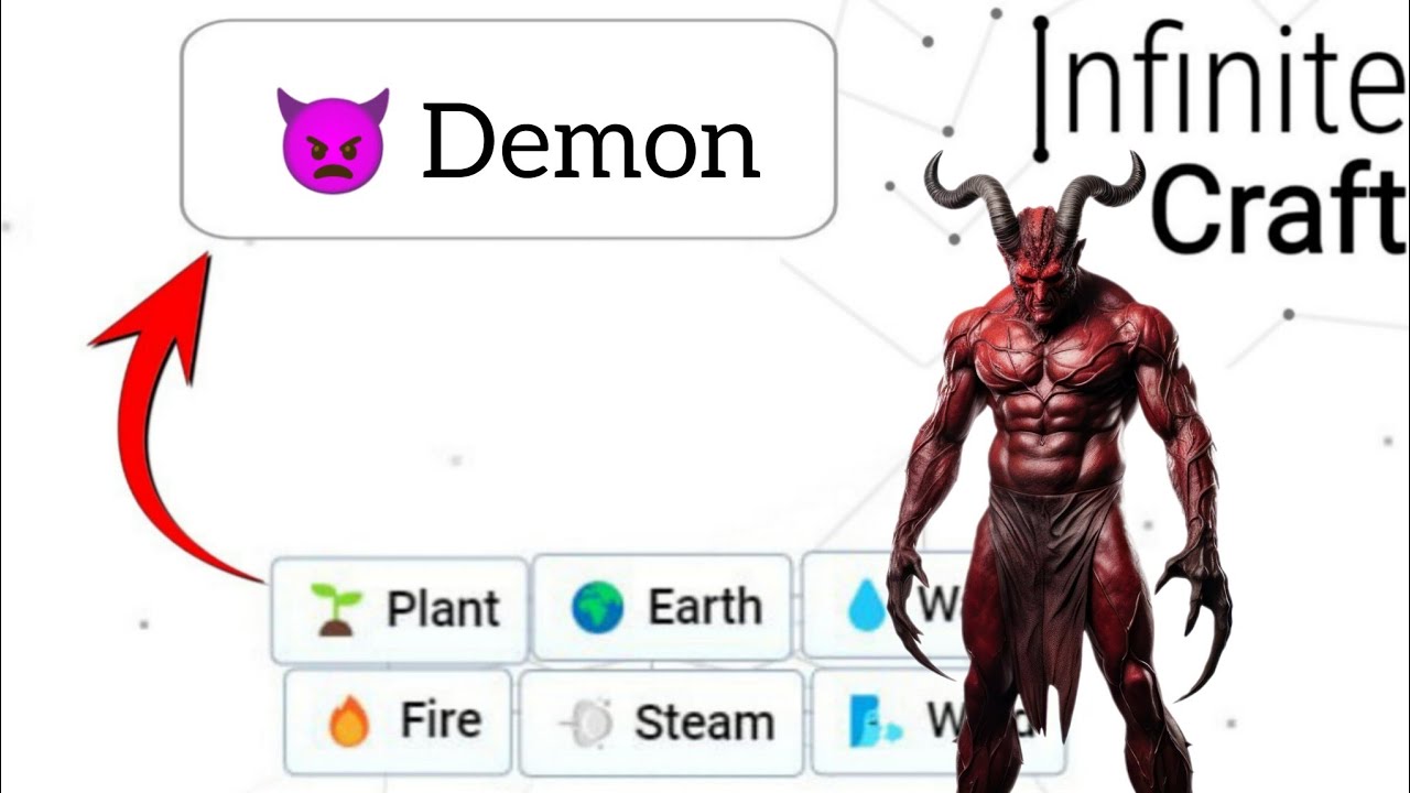 How to make Demon in infinite craft | infinity craft - YouTube