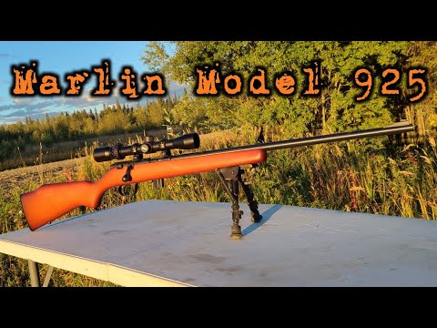 Marlin 925 Review - Sighting in New Rifle - New Chicken Gun - Bolt ...