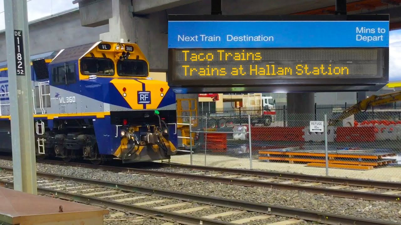 Buses and Trains at Hallam Station ft. The Maryvale Paper Train | Taco ...