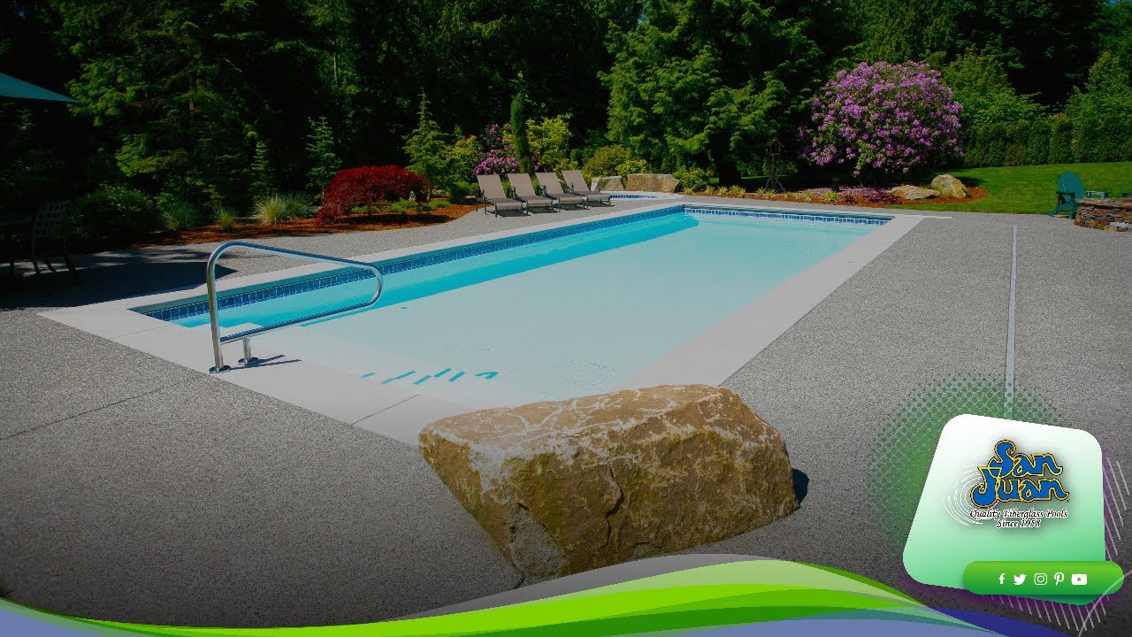 The Oceanside – A Beautiful Rectangle Pool with a Wide Set of Entry ...