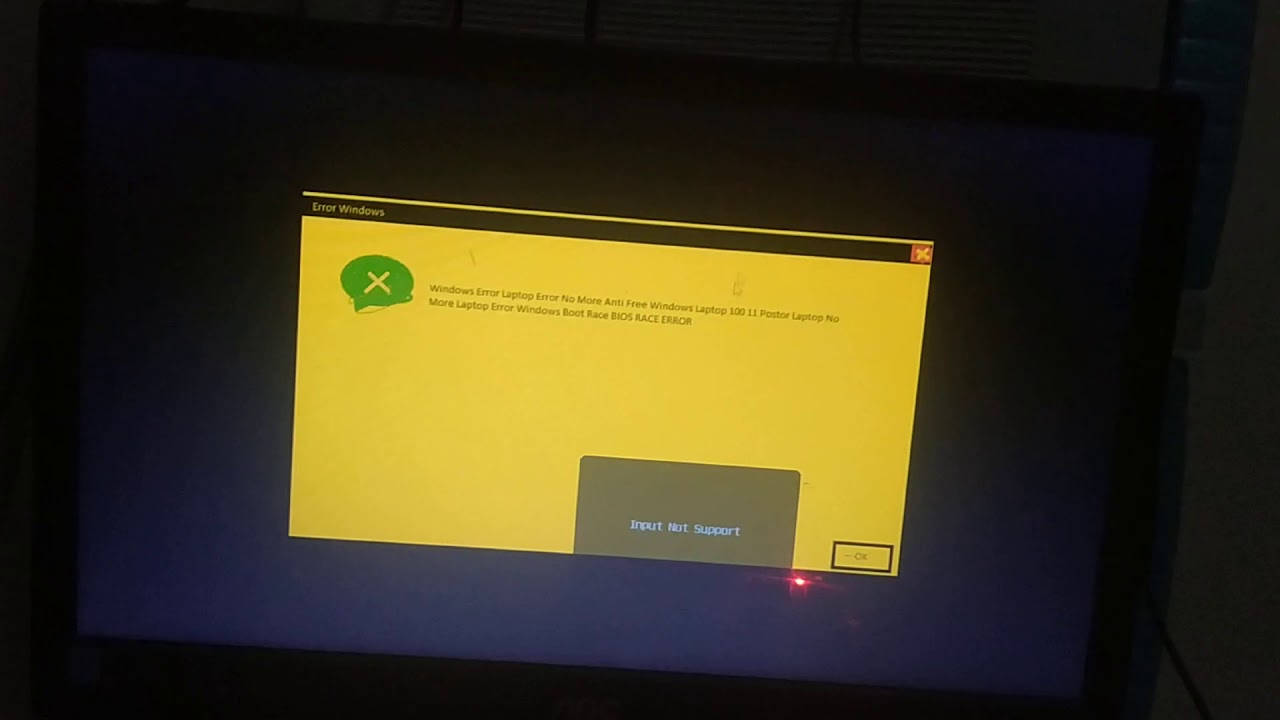 Windows Longhorn Error BIOS BOOT - YouTube