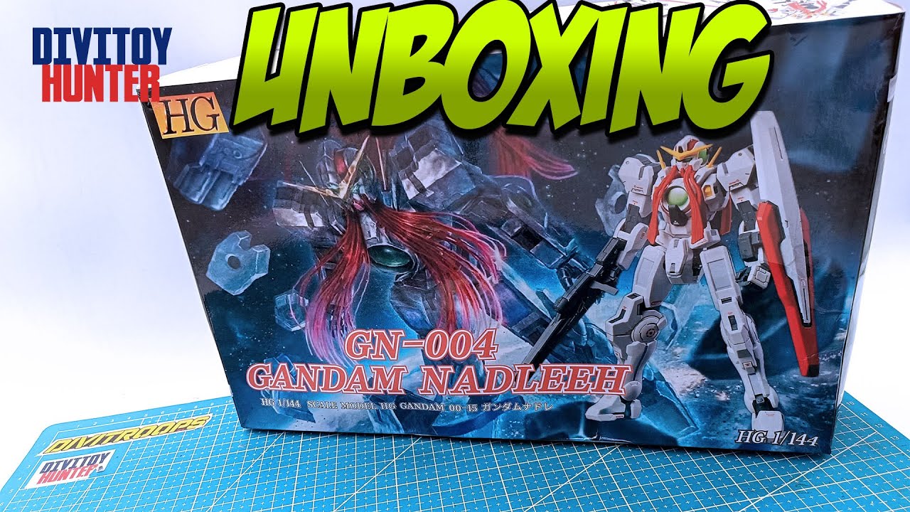 UNBOXING GANDAM NADLEEH HG 1/144 X MODEL #NADLEEH #YOUTUBE #VIRTUE # ...