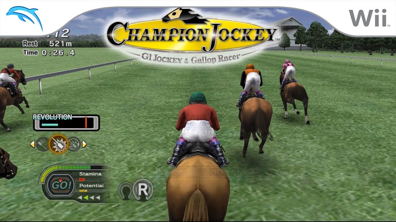 Champion Jockey: G1 Jockey & Gallop Racer | Dolphin Emulator 5.0-9331 ...