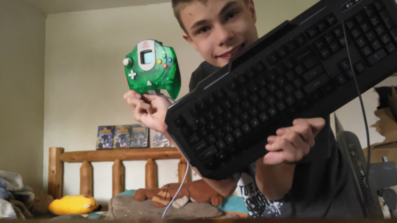 ASMR Controller New And Old & Keyboard Sounds - YouTube