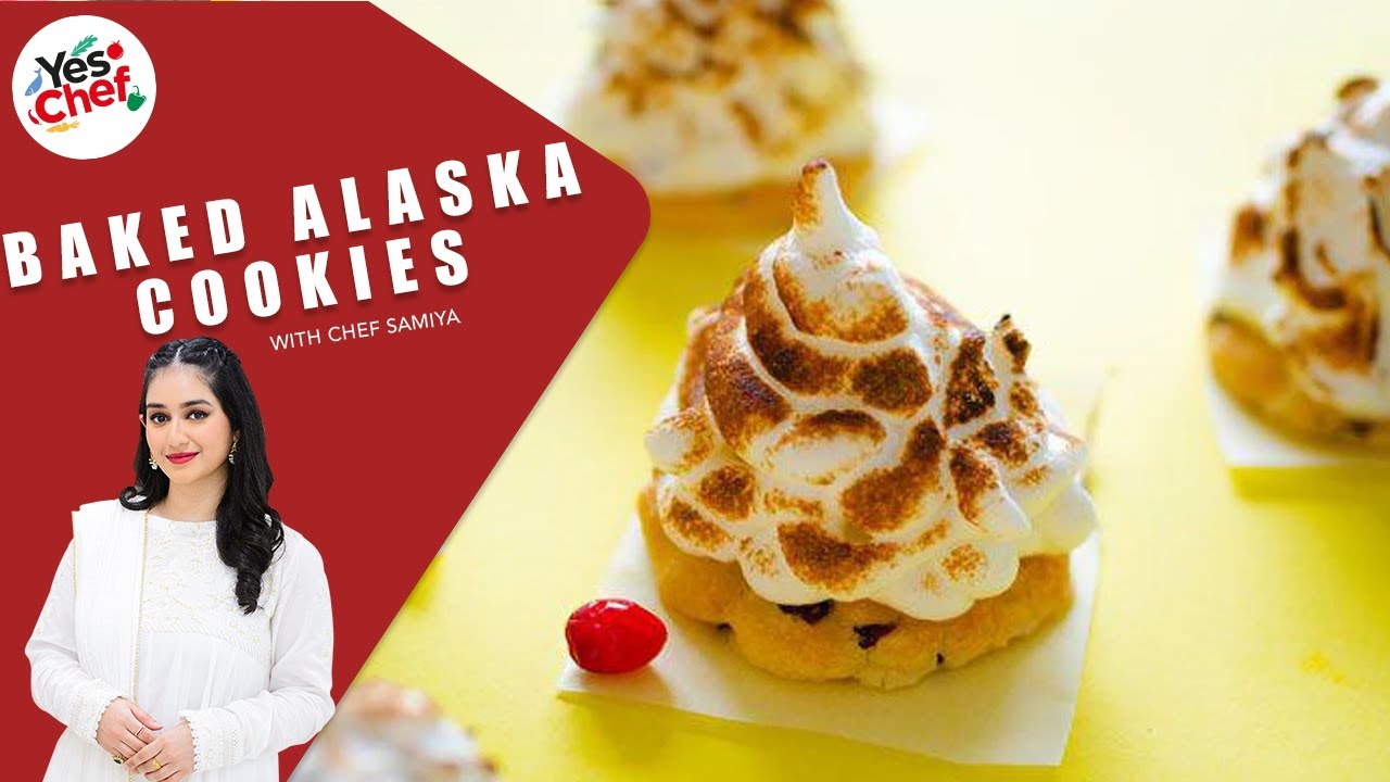 Baked Alaska Cookies Recipe By Chef Samiya Asim | We Love Food - YouTube
