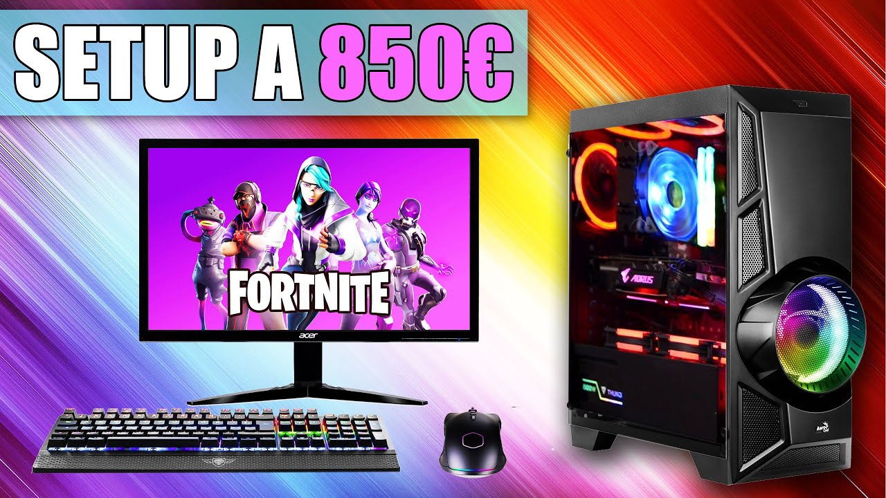 SETUP GAMING COMPLET POUR 850€ - AMD RYZEN - YouTube