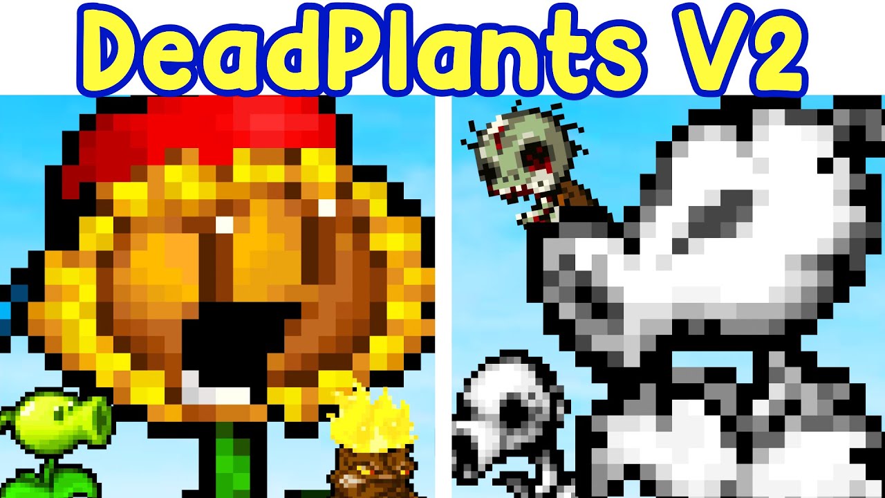 Friday Night Funkin': VS DeadPlants - Composted V2 (New Version) FNF ...