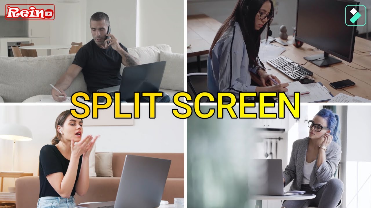Cara Mudah Membuat SPLIT VIDEO di Filmora 9 - YouTube