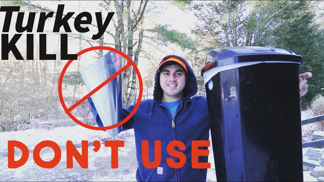 DIY Large Killing Cone for Turkeys or Large Birds - YouTube