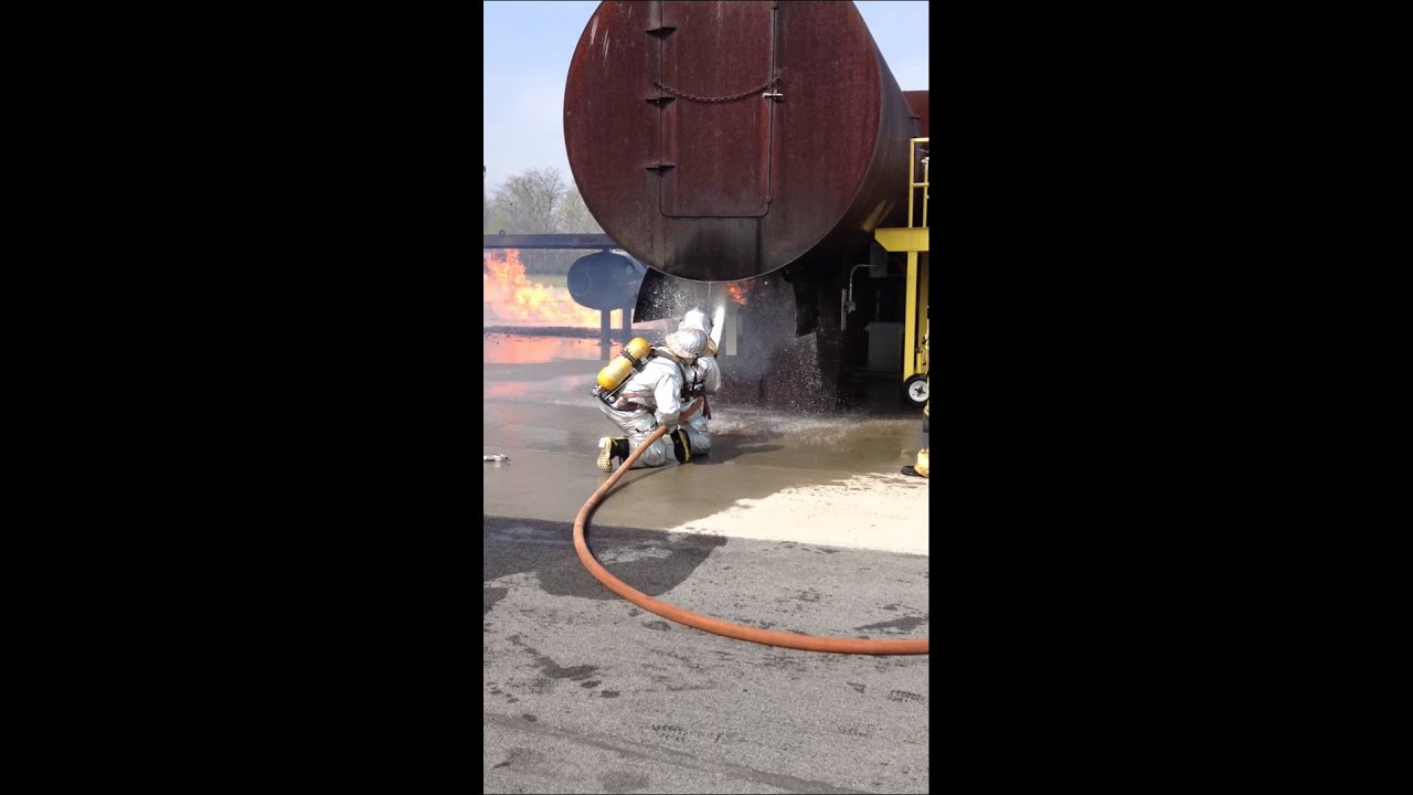 ARFF Basic - APU Compartment Fires - YouTube