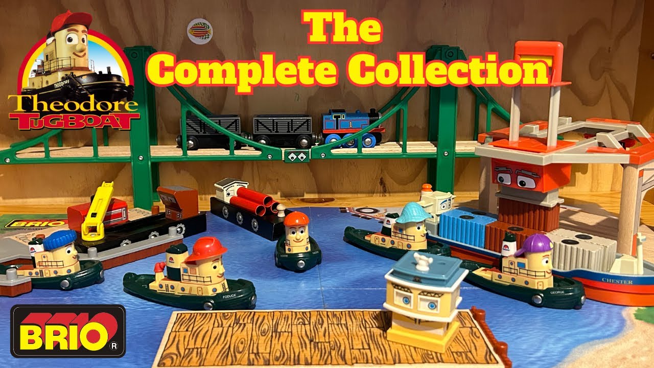 BRIO Theodore Tugboat The Complete Collection - YouTube