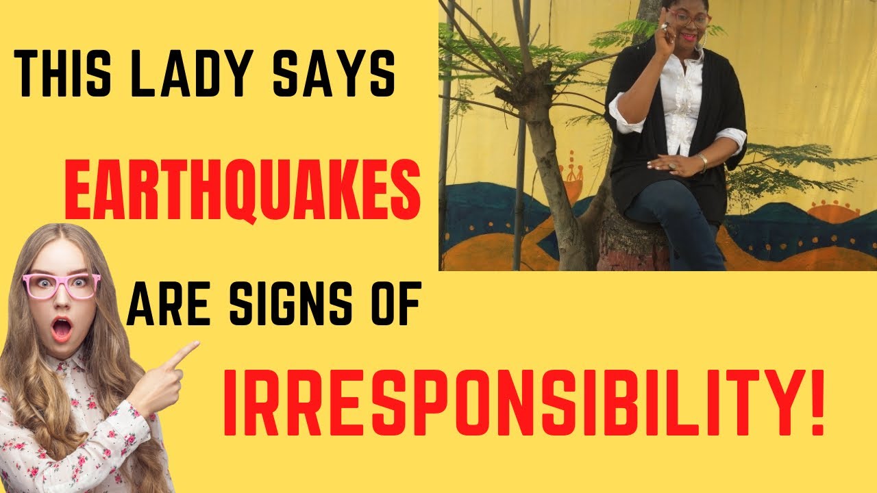 Earthquakes are a sign of irresponsibility! - YouTube