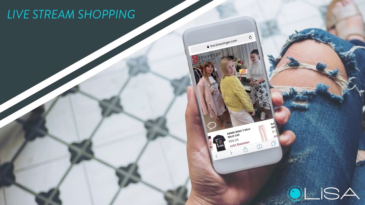 LiSA Live Stream Shopping Software - YouTube