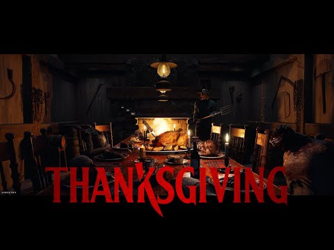 Thanksgiving (2023) – John Carver’s Dinner Scene | Horror Ambience - 3 Hour Sleep Version